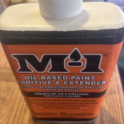 M-1 Oil Based Paint Additive & Extender (Treats 4 Gallons) 32 fl oz New ...