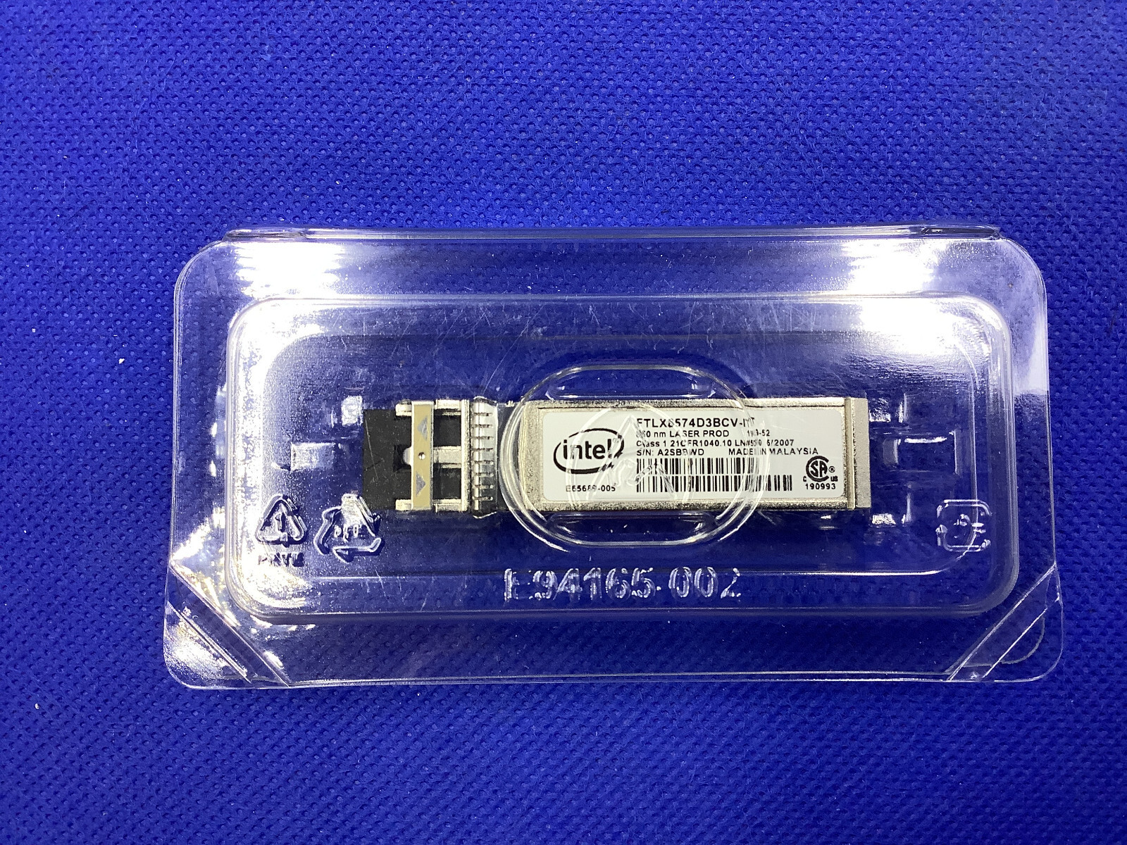 NEW XYD50 DELL Intel E10GSFPSR 10GB SR FC SFP+ 850nm FTLX8574D3BCV-IT ...