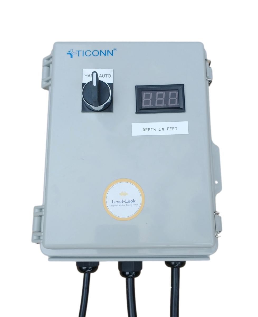 Tank Level Pump Control 110 VAC, Digital Display, Submersible Sensor ...