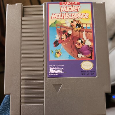 Mickey Mousecapade NES (Nintendo Entertainment System, 1988 ...
