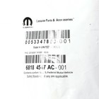 15-23 DODGE CHALLENGER LEFT SIDE DRIVER SIDE HOOD BEZEL OEM NEW MOPAR ...
