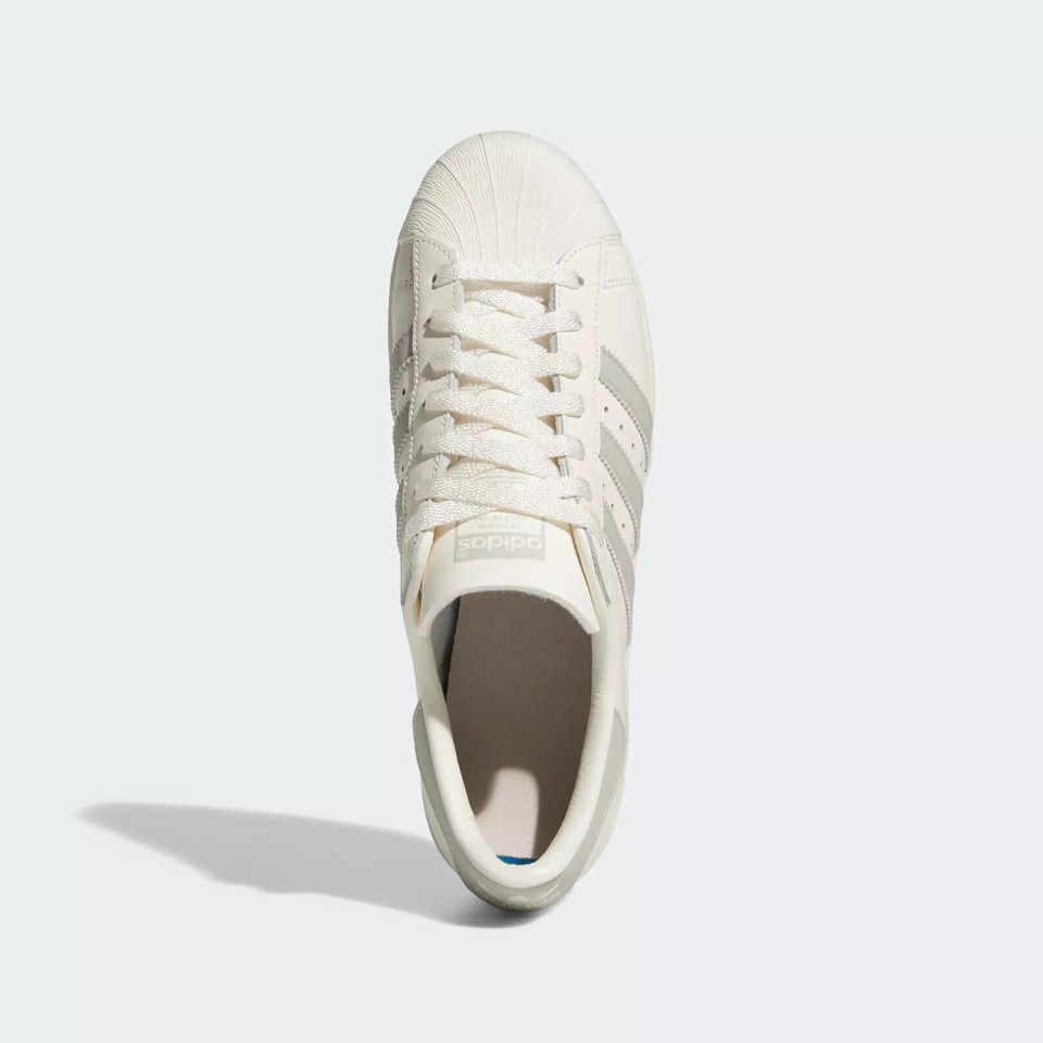 adidas Superstar 82 Cloud White Metal Gray Off White GZ4837 Men's Size ...