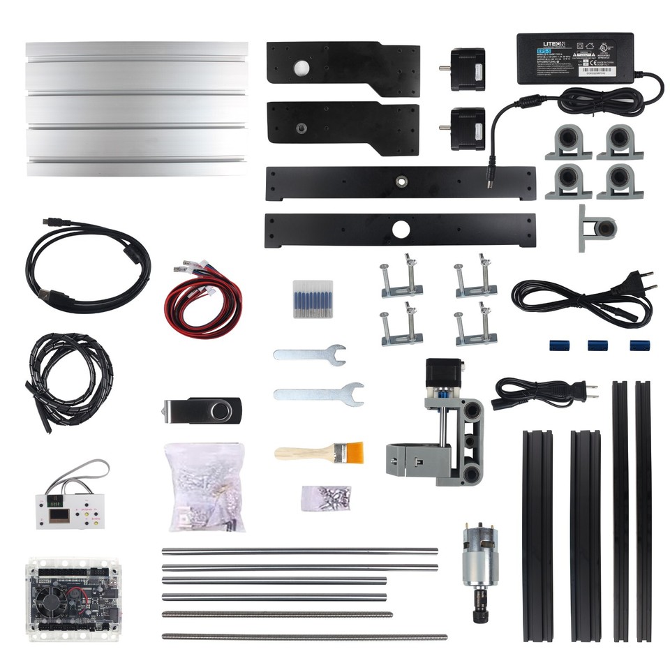 【US】Upgraded 3018-PRO 3 Axis CNC Router Machine Kit + GRBL Offline ...