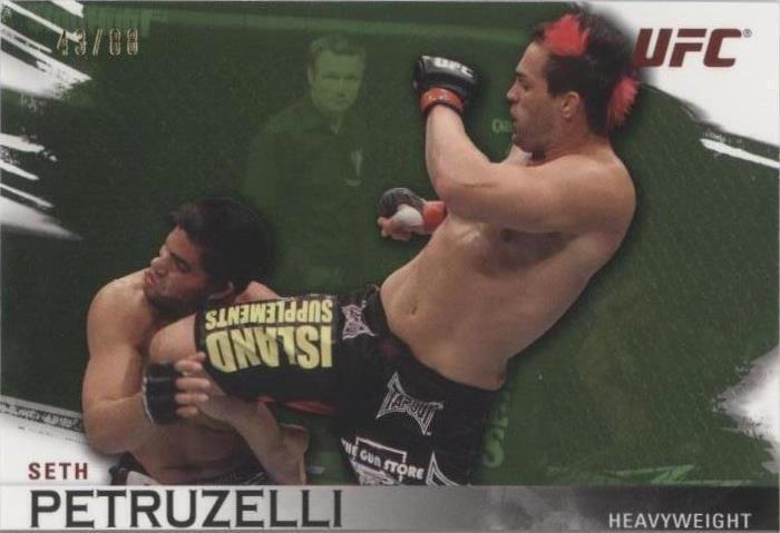 2010 Topps UFC Knockout - Seth Petruzelli #81 Green /88 (RC) for sale ...
