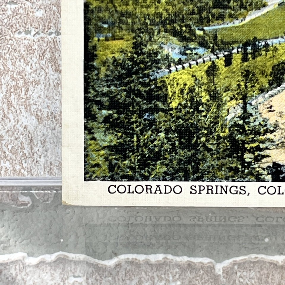 Colorado Springs, CO Vintage Postcard Shrine of the Sun Cheyenne ...