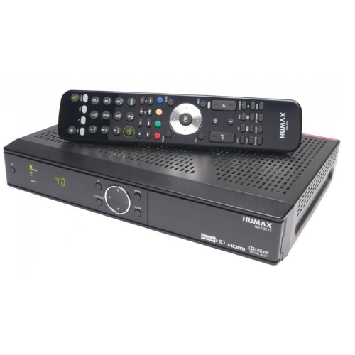 Humax HD-FOX T2 Freeview HD Receiver Box PVR HDMI Aerial No HDD remote ...