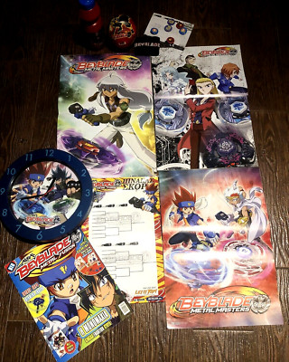 Beyblade Metal Fusion Metal Masters Memorabilia - Posters, Clock ...