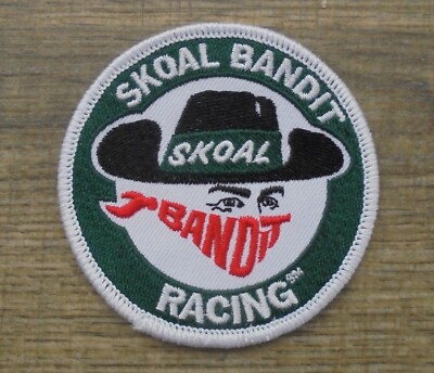 SKOAL BANDIT RACING IRON ON CLOTH PATCH 3" | eBay