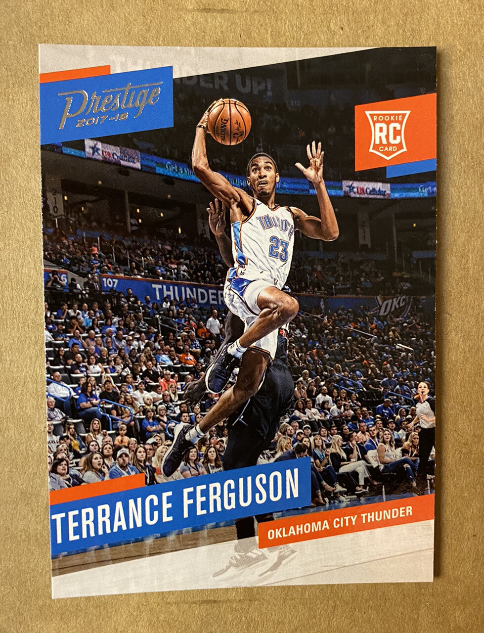 2017-18 Panini Prestige Terrance Ferguson RC Rookie #171 🔥 OKC Thunder ...