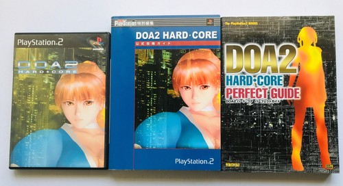 Dead or Alive 2 DOA2 HARD CORE Official Strategy Perfect Guide Book Set ...
