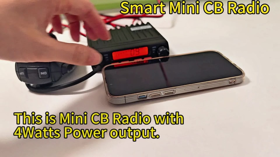 AnyTone Mini Mobile CB Radio 40-Channel with AM FM | eBay