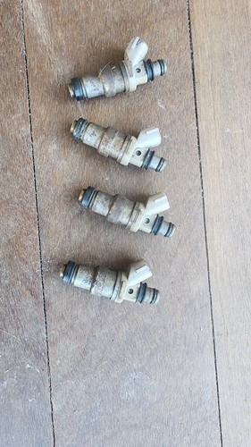 TOYOTA Corolla GTS Geo Prism GSi 4AGE Fuel Injectors 23250-16130 OEM 90 ...