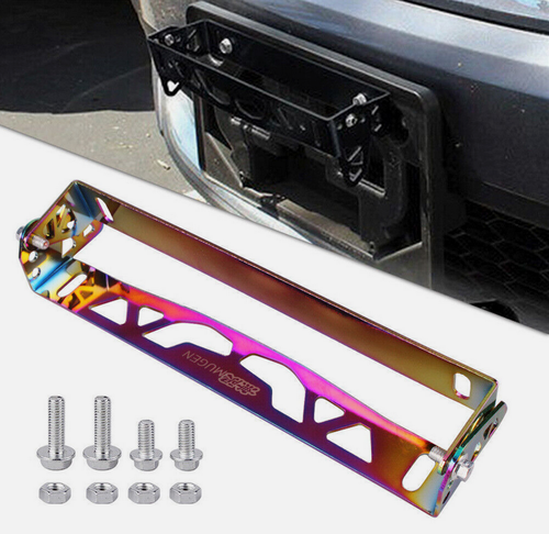 Car Front Hood License Plate Frame Cover Tag Holder For Subaru Neo ...