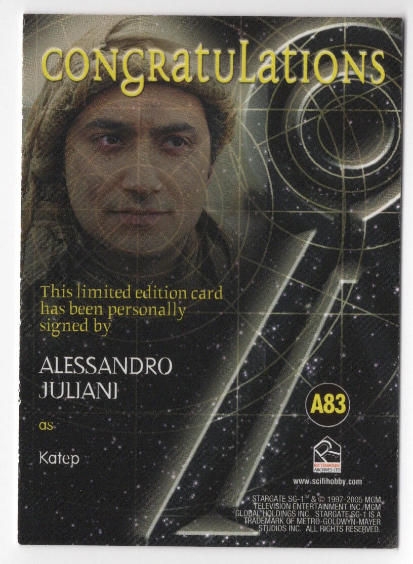 Alessandro Juliani Stargate