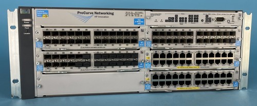 HP PROCURVE SWITCH 5406ZL J8697A CHASSIS: 5 module, 2 power supply |010 ...