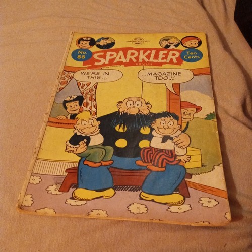 Sparkler comics #88 United Features 1949 golden age nancy and sluggo ...