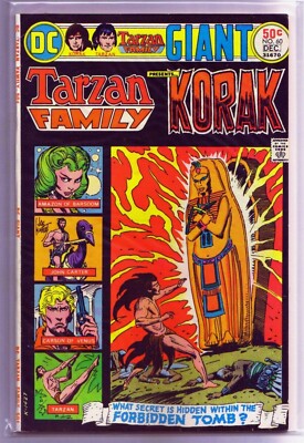 TARZAN FAMILY #60 Korak! John Carter! DC Giant Comic Book ~ VF | eBay