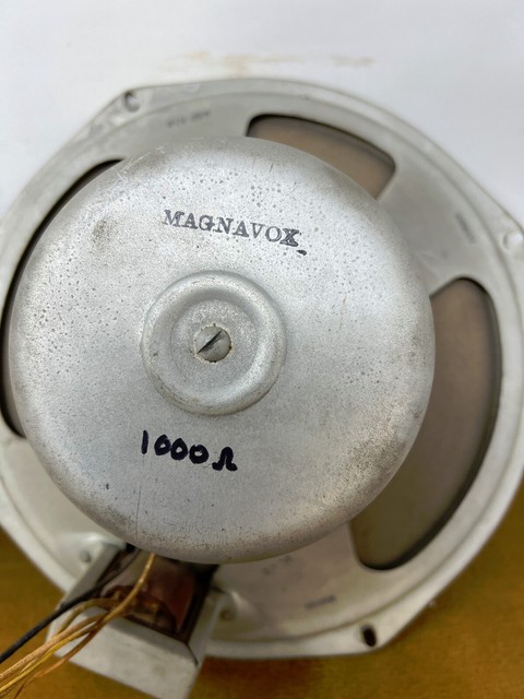 One Pair Vintage Magnavox 12C1310 1000 Ohms Field Coil 12” Speakers ...
