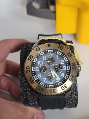 Invicta 18988 Pro Diver Men's Watch 48mm Dial Mother of Pearl Gold-Tone ...