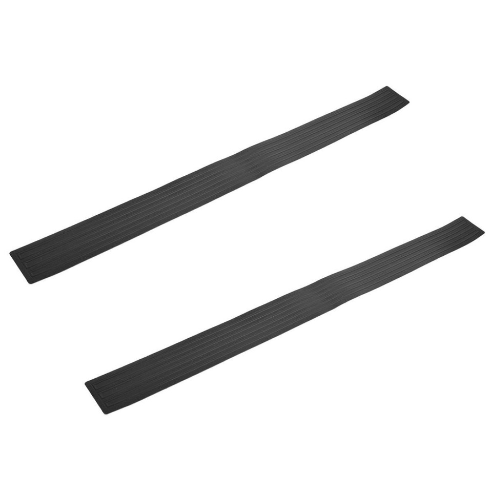 OEM PT747-34144 Door Sill Guard Protector Kit Black For Tundra Crewmax ...