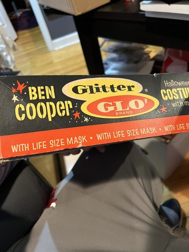 Ben Cooper Vintage Halloween Costume In Original Box Super Rare Boney ...