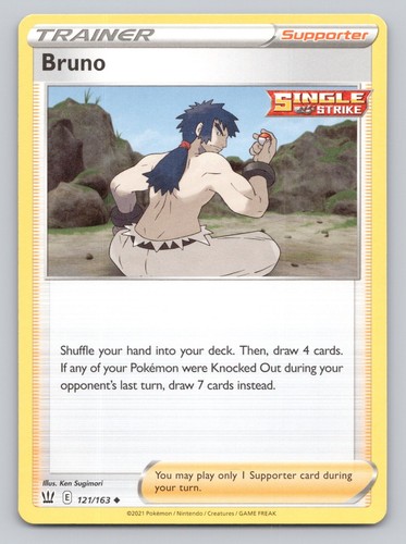 2021 Bruno Pokemon Card Battle Styles Base Set #121 | eBay