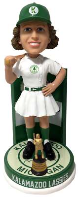 Kalamazoo Lassies Champions Bobblehead AAGPBL Baseball | eBay