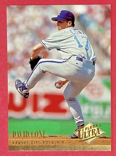 1994 Ultra David Cone #362 Baseball Card Kansas City Royals (5x AS/CYA ...