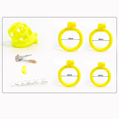 Resin Male Chastity Device Small Cage for Men Short Bird Lock Belt 4 ...