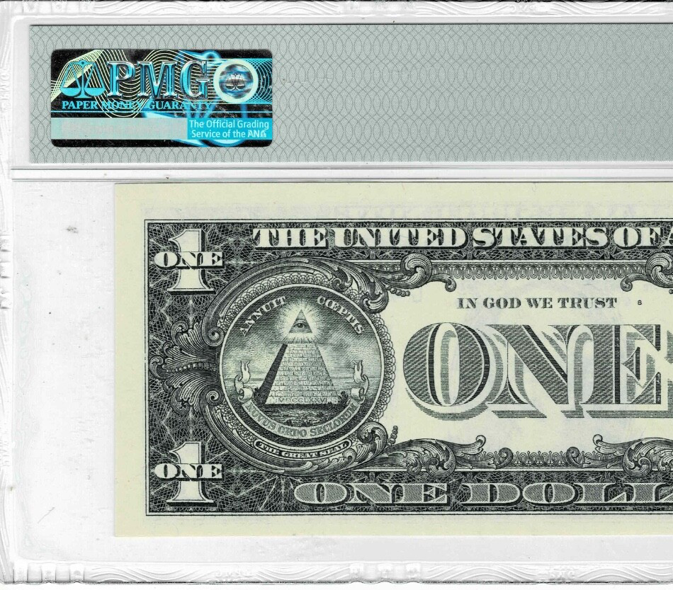 1988A Federal Reserve 'WEB'note-fr.1917-G (GP Block)Run 8 4/8-PMG ...