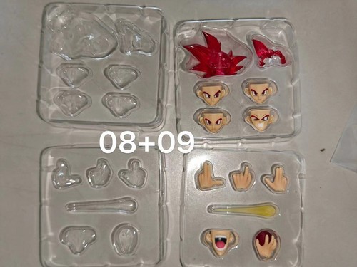 TK custom goku 1/12 shf goku Super Saiyan God red head kit Tk 0809 NO ...