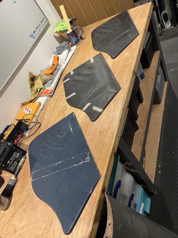 Aluminum 1970s High Downforce F1/F2 Racecar Rear Wing And 3 F3000 LHS ...