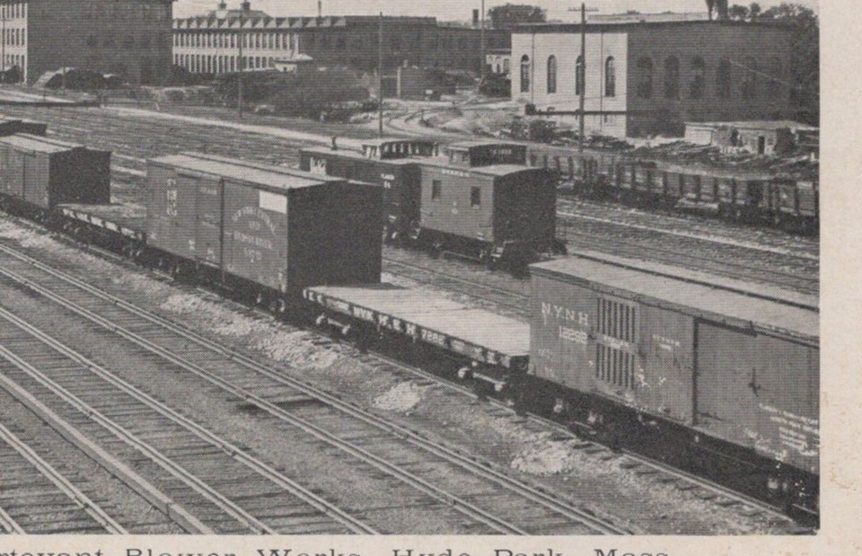 Sturtevant Blower Works Hyde Park MA 1900s New Haven Railroad Postcard | eBay