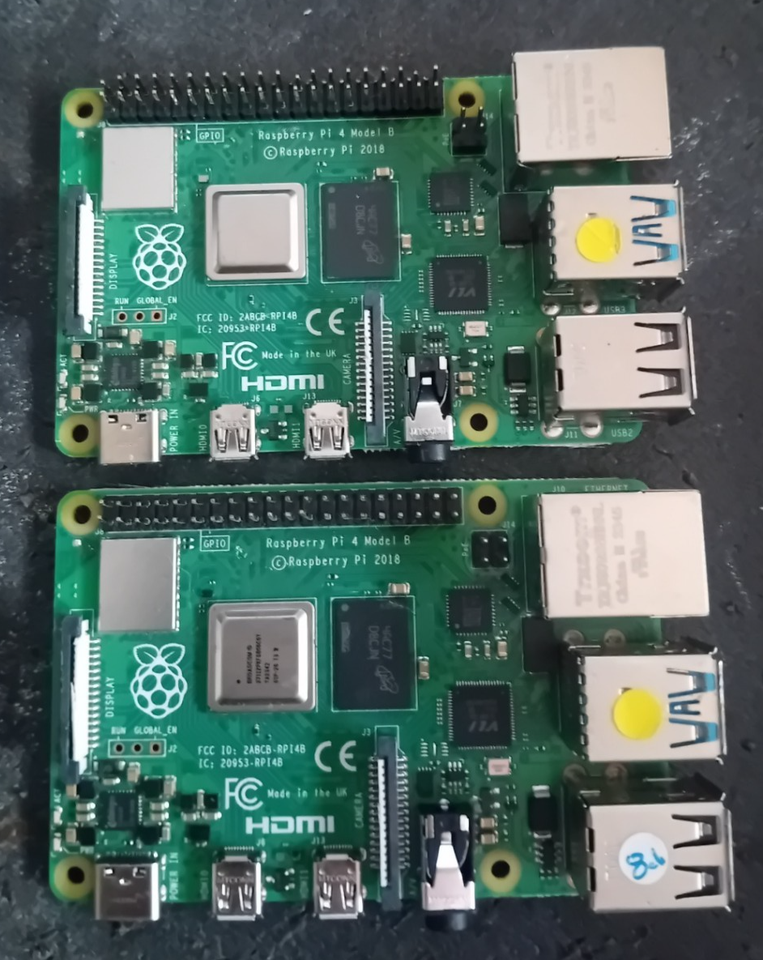 2x Raspberry pi 4 Model B 2018 8gb Ram all-in-one computer Please Read ...
