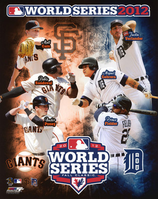 2012 World Series Glossy 8x10 Photo Detroit Tigers vs San Francisco ...