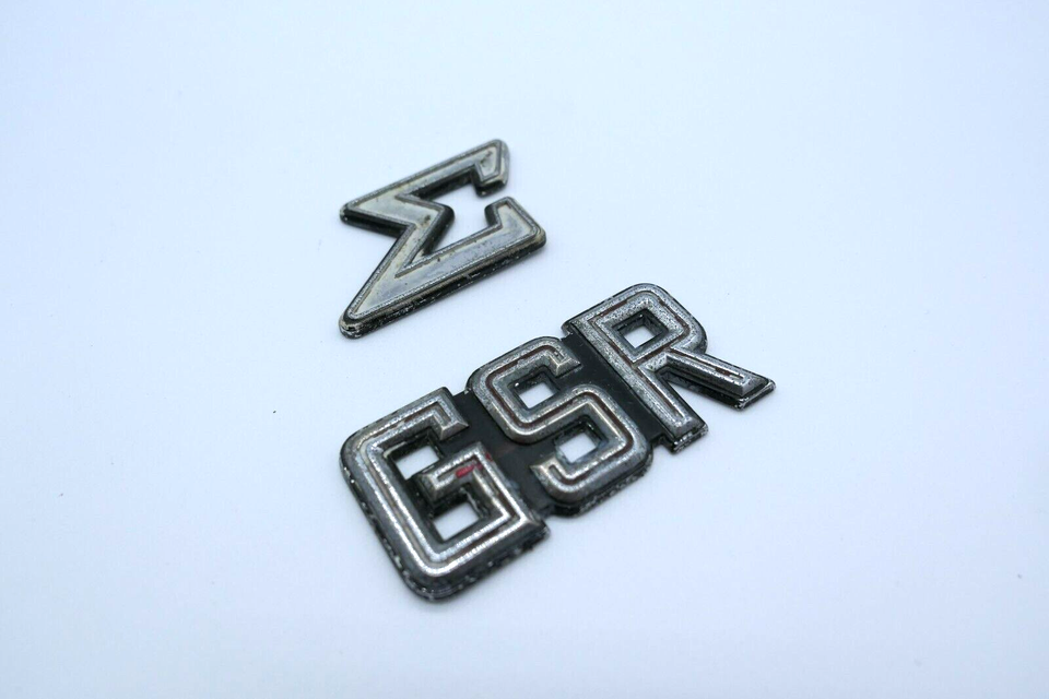 Retro Mitsubishi Sigma Galant GSR Car Badge 1979 - 1984 | eBay UK