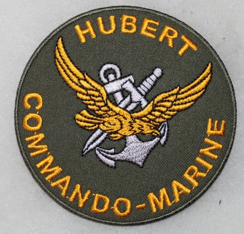 badge of the commando Marine Hubert special force, FUSCO, green beret ...