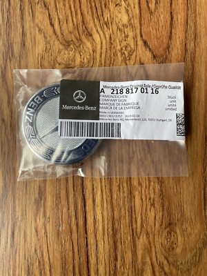 Genuine New MERCEDES BONNET BADGE Emblem A000 817 0116 | eBay UK