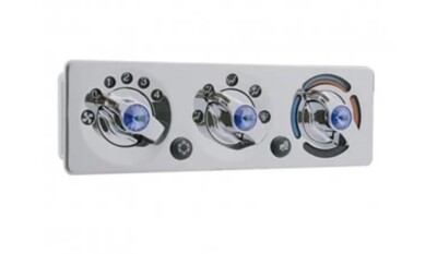 A/C Control Plate for Peterbilt 379, 389, 388, 387, 386, 384 ...