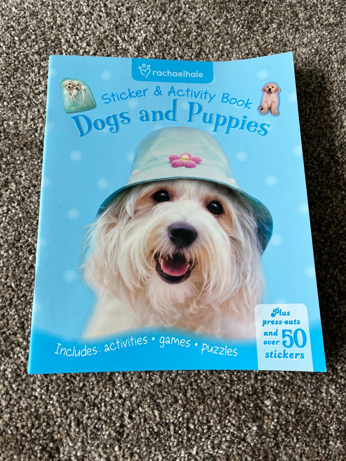 Rachael Hale Dogs & Puppies Sticker & Activity Books Brand New | eBay