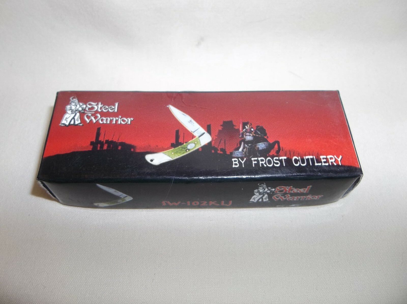 NEW IN BOX FROST CUTLERY STEEL WARRIOR POCKET KNIFE SW-102 KLJ | eBay