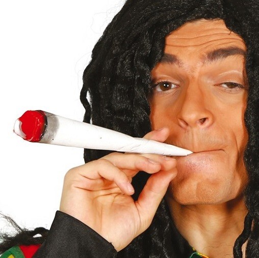 Joke Comedy Fancy Dress Spliff Joint Prank Fun Comic Hippy Cig New fg ...