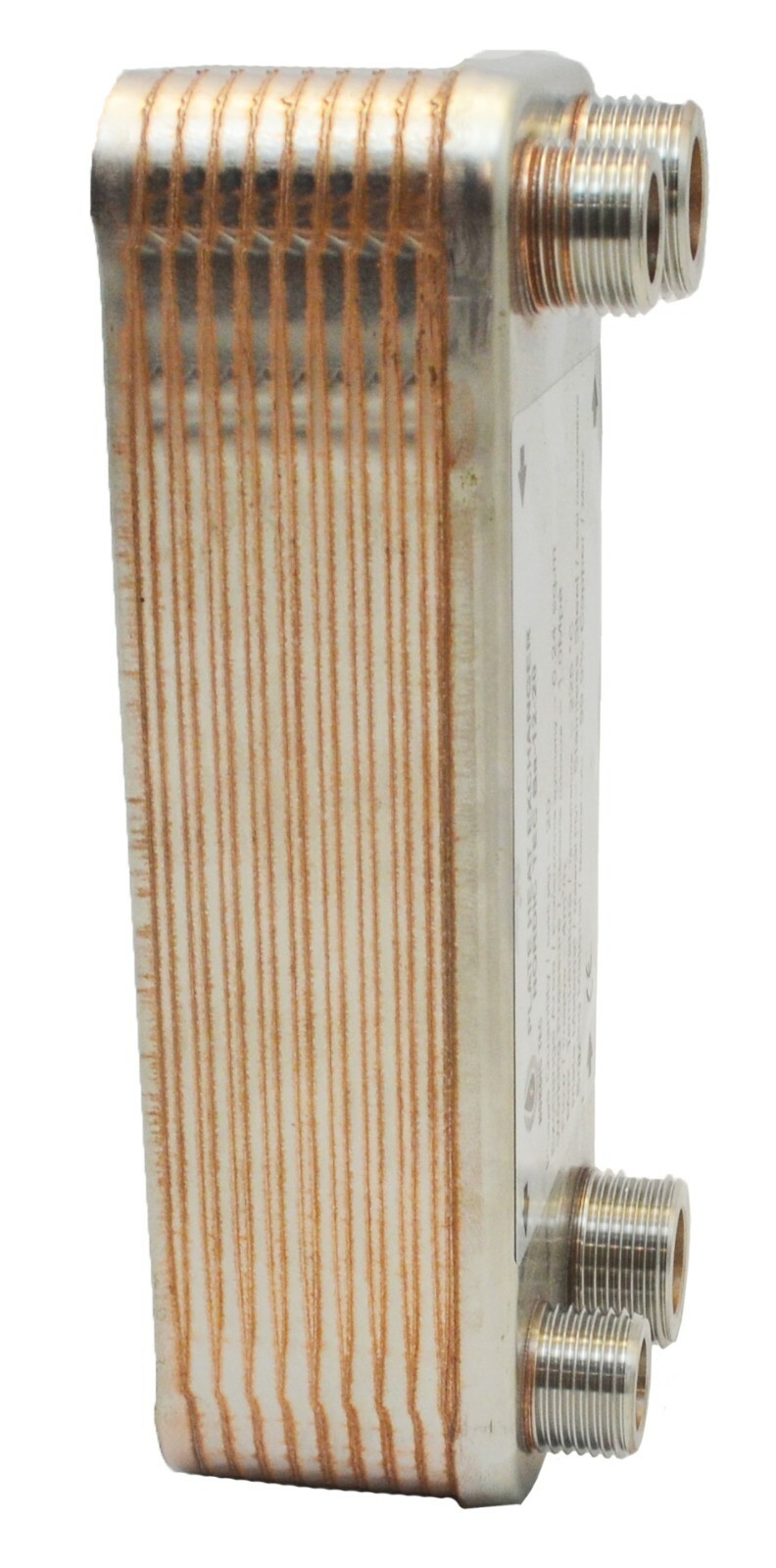 Nordic Tec Plate Heat Exchanger 4 x 3/4'' Optional Insulation 25kW ...