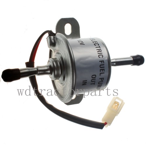 1G639-52031 12V Fuel Pump For Kubota GR2120 GR2100 BX25 B7410D BX1850D ...