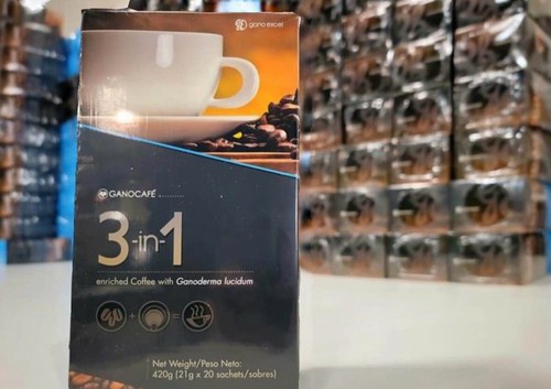 GANOCAFE 3-in-1 Box 420gr ( 20x21gr Sachets) | eBay