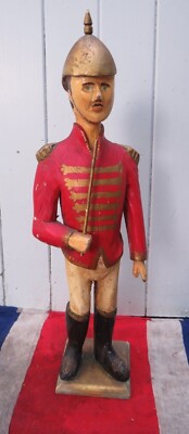 Carved Figures - Wood Soldier