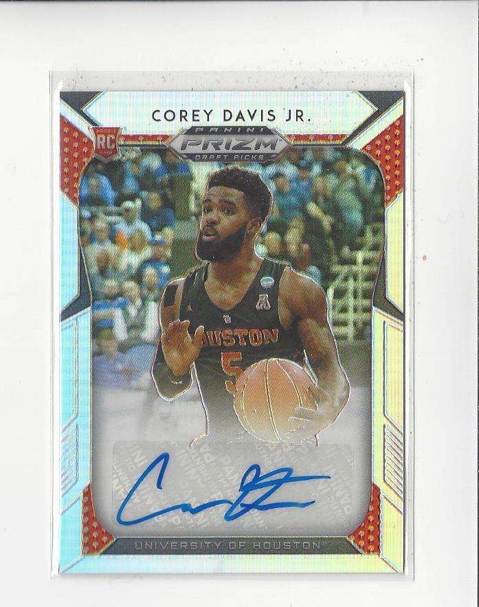 2019-20 Prizm Draft Prizms #109 Corey Davis Jr. Rookie AUTOGRAPH ...