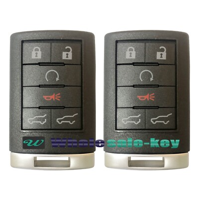 2 For 2007 2008 2009 2010 Cadillac Escalade ESV EXT Keyless Entry ...