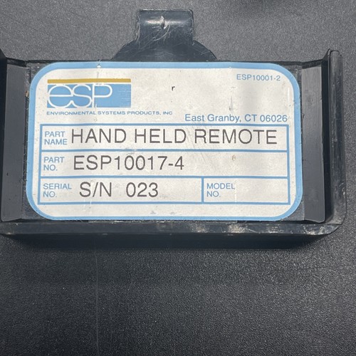 ESP Emission Analyzer Smog machine IP Remote Not Available Elsewhere ...