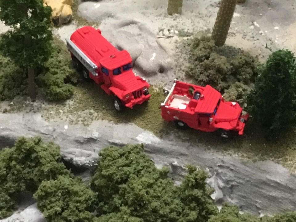 N Scale Fire Trucks Engine for forest fires brush and tanker 3D Print ...